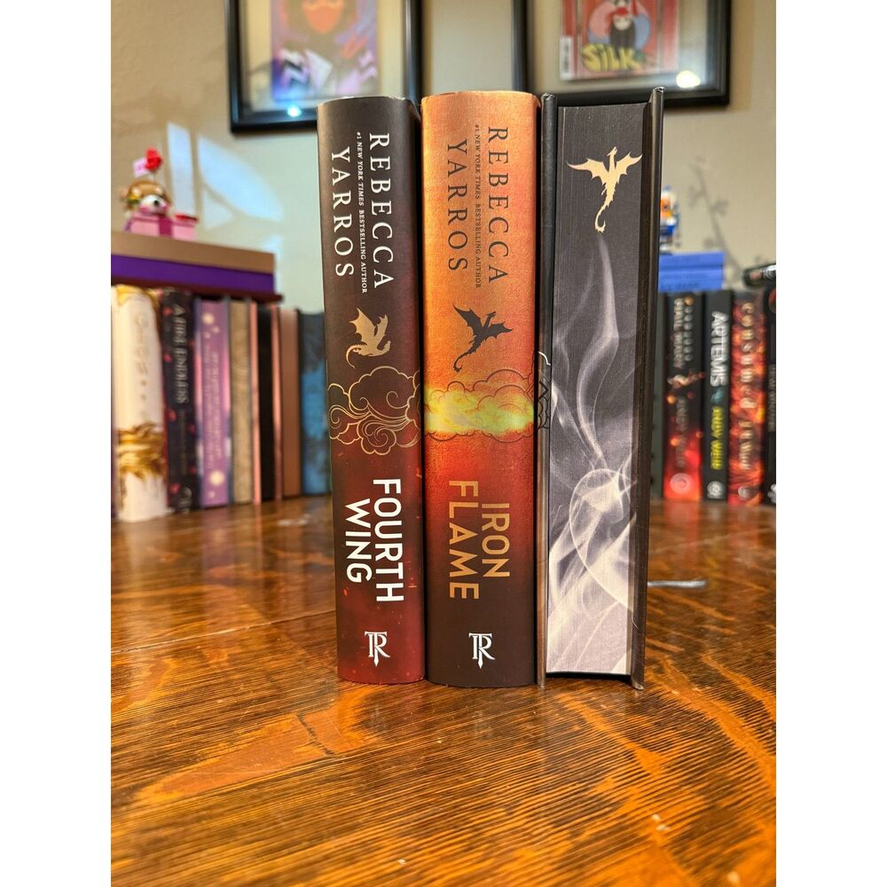 Other | Other | Fourth Wing Iron Flame Onyx Storm Book Set By Rebecca ...